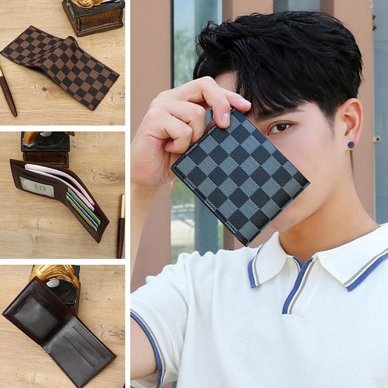 Dompet Kulit PU, Untuk Lelaki, Dompet Syiling Asal, Fesyen Belia ...