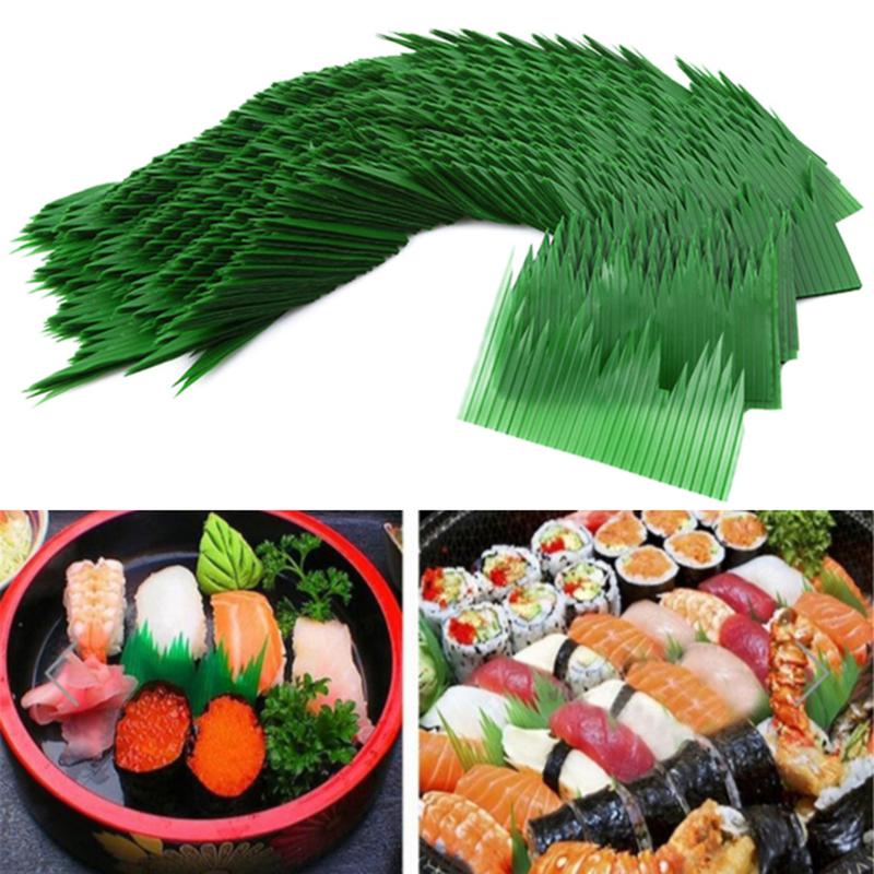 1 Box Sushi Grass DIY Plastic Sushi Food Ornament Seafood Fillet ...