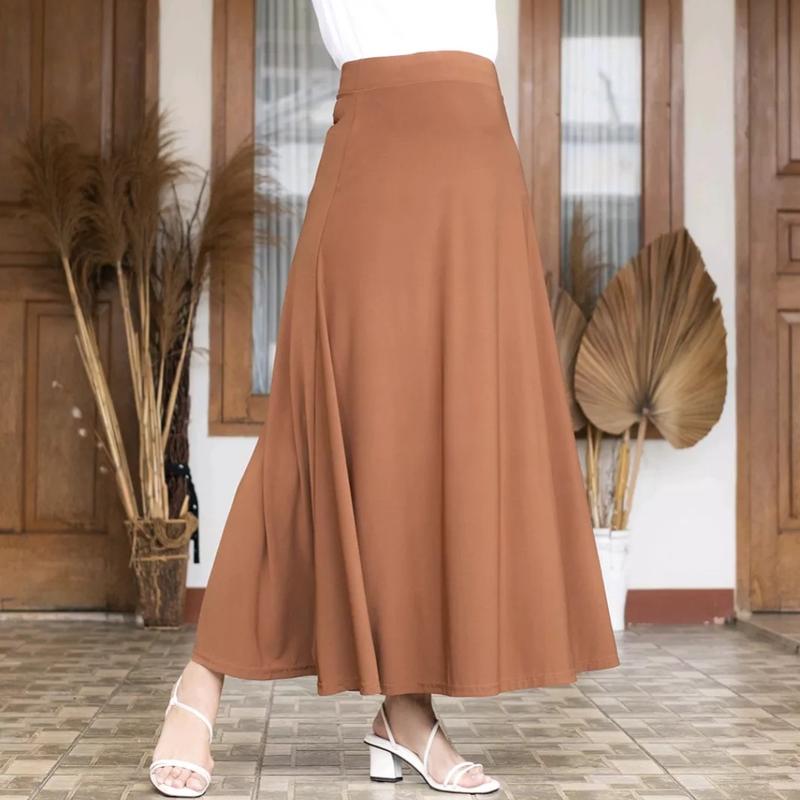Rok A Line Scuba // Rok Scuba rok setelan hijab - Shop | Tokopedia