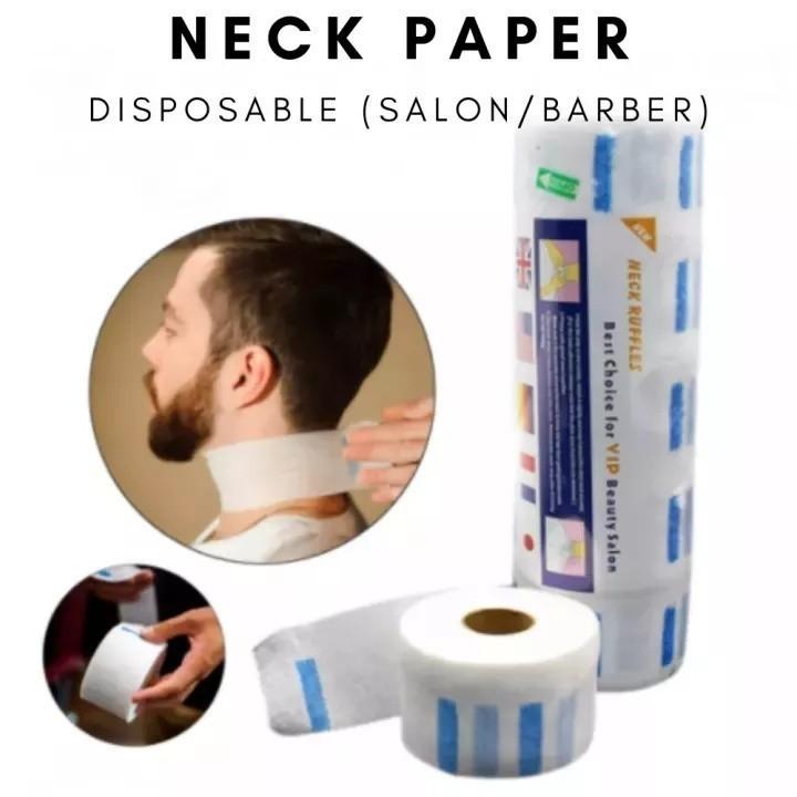 5 Rolls Professional Barber Disposable Neck Tissue Neck Pape - TikTok ...