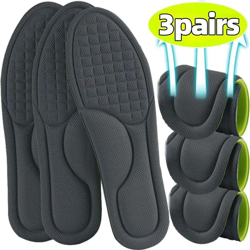 1/3Pairs Memory Foam Insoles for Sport Shoes Sweat-Absorbing - TikTok ...