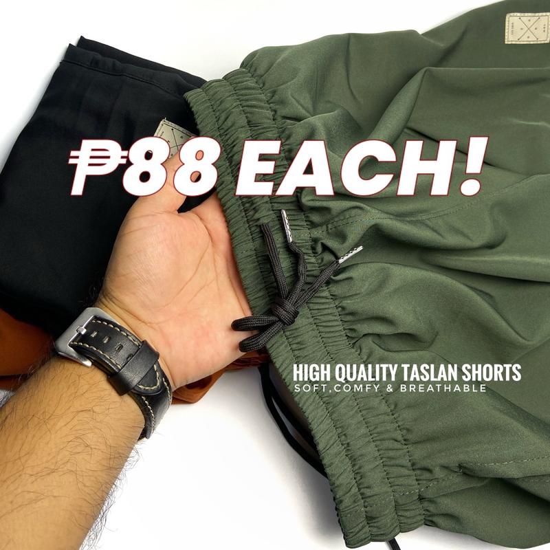 HIGH QUALITY TASLAN SHORTS WITH SLIT ON BOTH SIDES - LIGHTWEIGHT ...