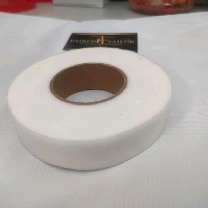 double gam fabrik (putih saiz 1inci( - TikTok Shop Malaysia