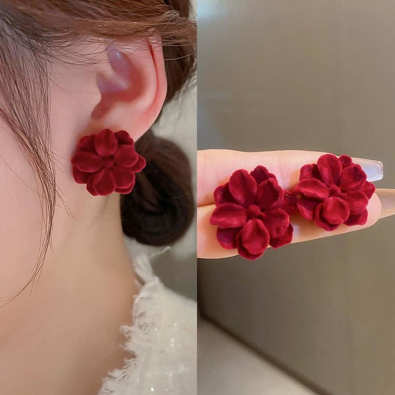Anting-anting Bunga Kelopak, untuk Wanita, Segar dan Elegan, - TikTok ...