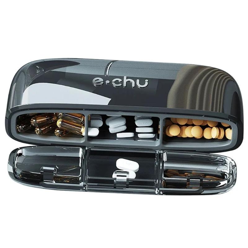 UNTIOR Pill Box Portable Dispenser Pill Box Three Meals A Da - TikTok ...