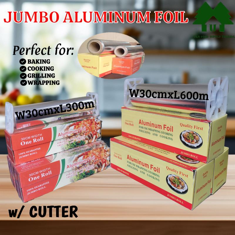 Jumbo aluminum foil same with Goldwrap roll 300&600meters - TikTok Shop ...