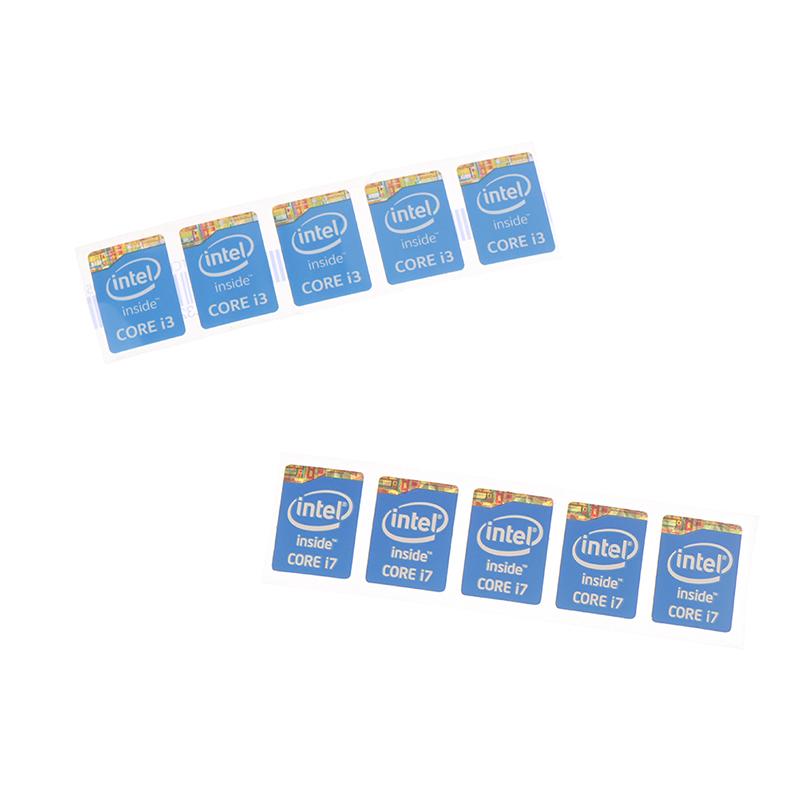 5pcs 4th Generation Intel Core I3 I5 I7 Sticker Label Notebook - TikTok ...