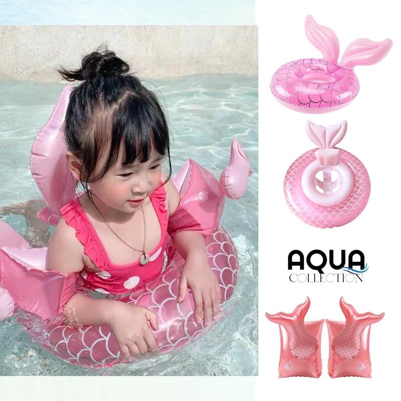 SOT [Stok M’sia] Pelampung Budak Tema Duyung Mermaid Arm Float - TikTok ...
