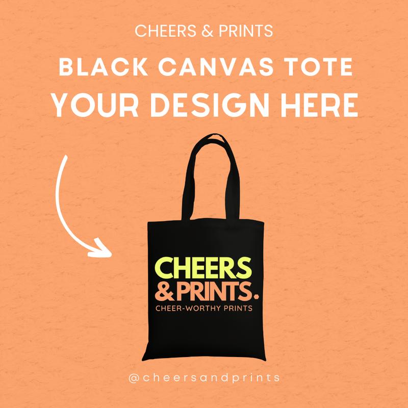 Customized Black Colored Canvas Katsa Tote Bag | Personalize - TikTok ...