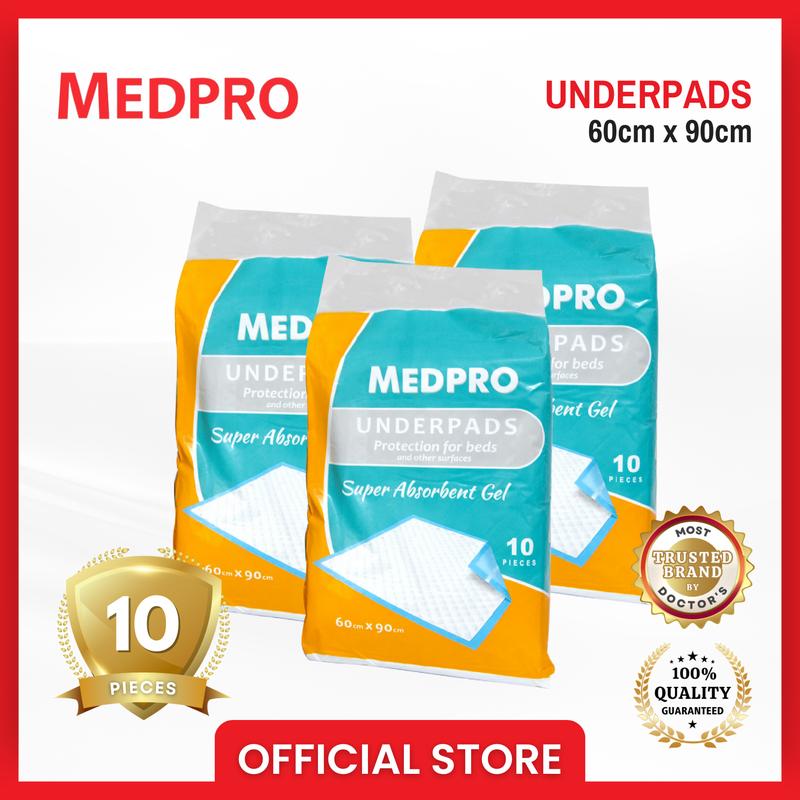Medpro Disposable Underpads 10pcs (60x90cm) - TikTok Shop Philippines