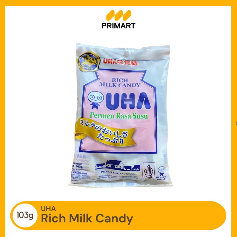 UHA Rich Milk Permen Susu 103gr - Shop | Tokopedia