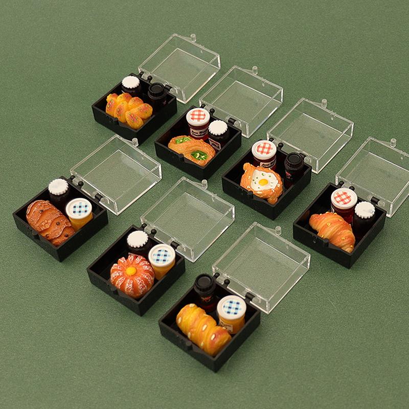 Simulasi Jem Roti Rumah Boneka, Kit 1 / 12, dengan Kotak Penyimpanan ...