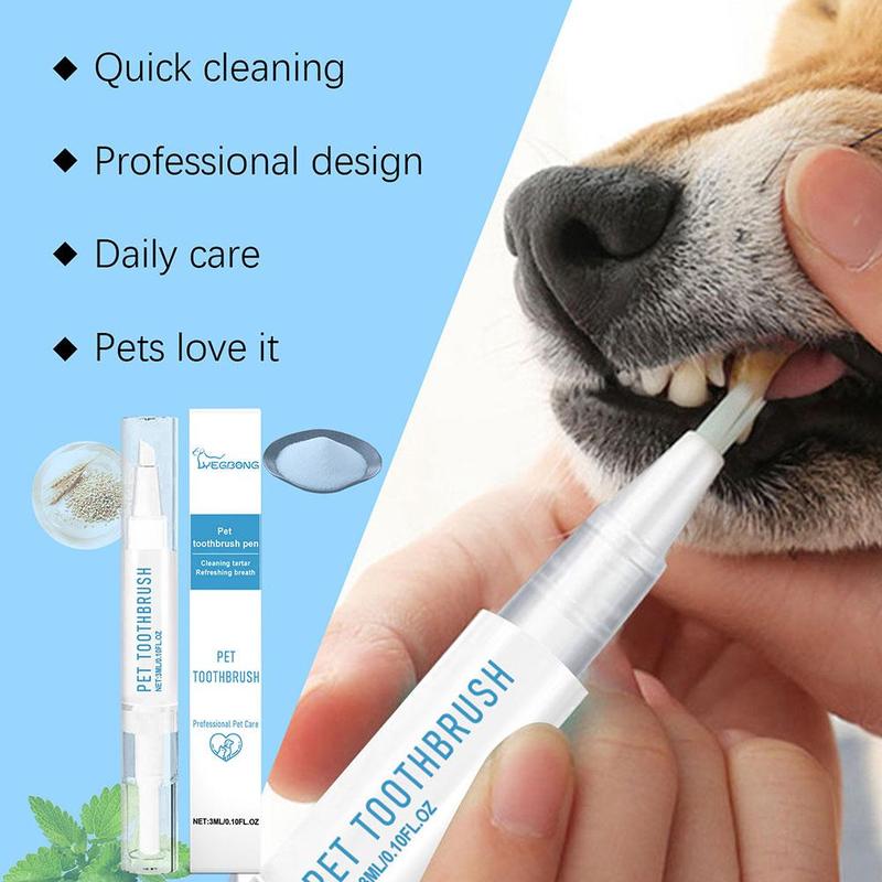 Pet Toothbrush Pen Durable And Clean - TikTok Shop Singapore