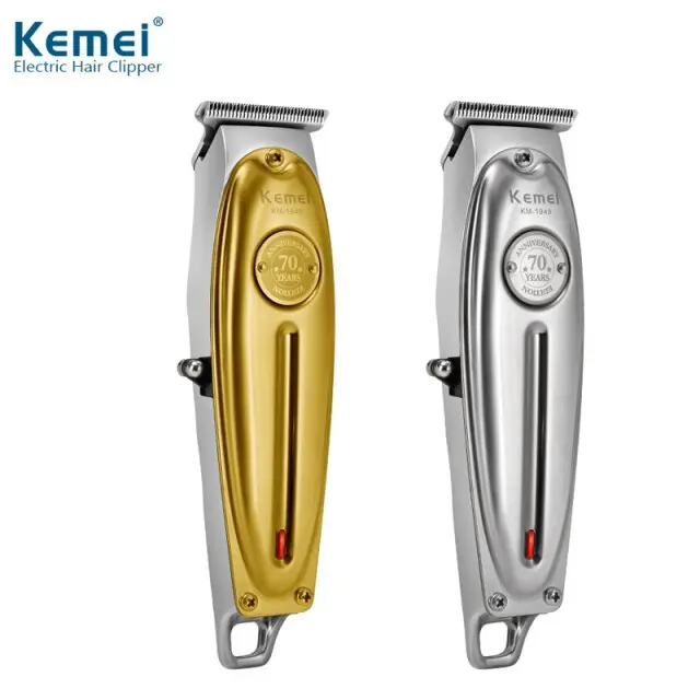 Kemei KM-1949 Full Metal Body Trimmer Kemei 1949 Cukur Rambut LED ...