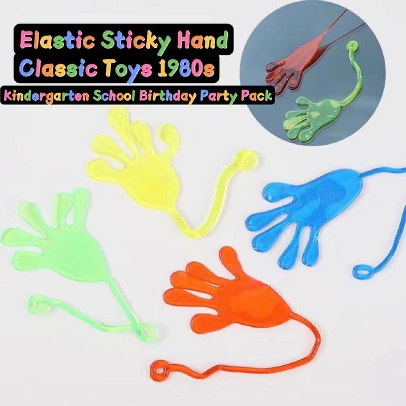 [MSIA SHIP] Elastic Sticky Hand Classic Toys 1980s Mainan Klasik ...