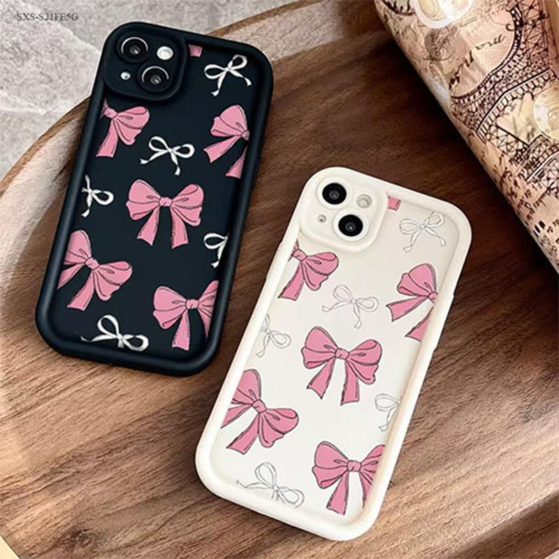 pink bow For Honor 90 80pro 70 50 50se Honor Magic7 Magic6 Magic5 ...