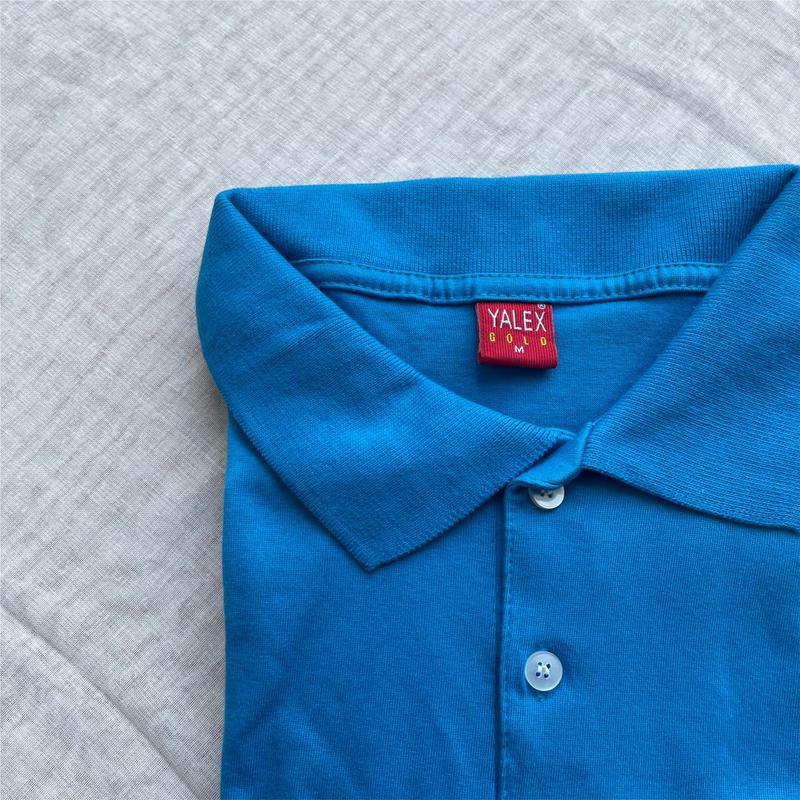 [COD] AQUA BLUE Yalex Polo Shirt Plain Red Label with Collar - TikTok ...