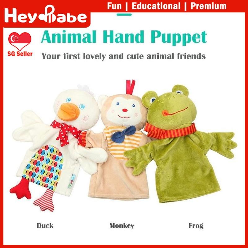 Cute Animal Hand Puppet, Stuffed Toys for baby, Smoothing Toys - TikTok ...