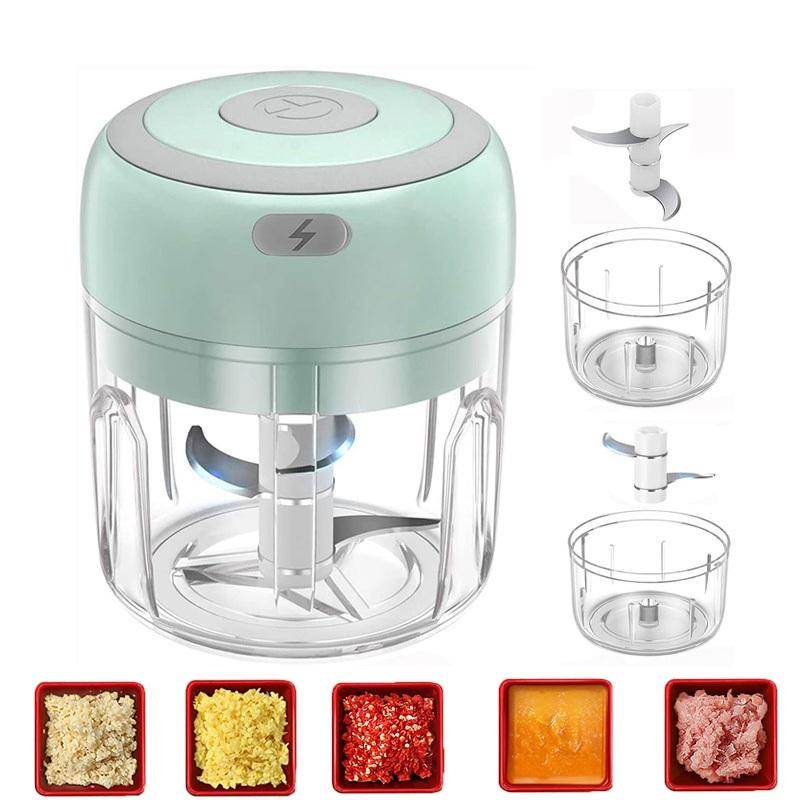 Mini USB electric food chopper/Garic Chopper/kitchen blender mixer ...