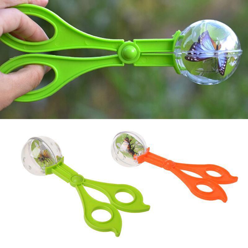 [zfe]Bug insect plastic catcher scissors tongs tweezers for kids ...