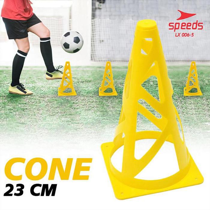 Promo SPEEDS Cone Kerucut Marker Latihan Olahraga Futsal Skate Cones ...