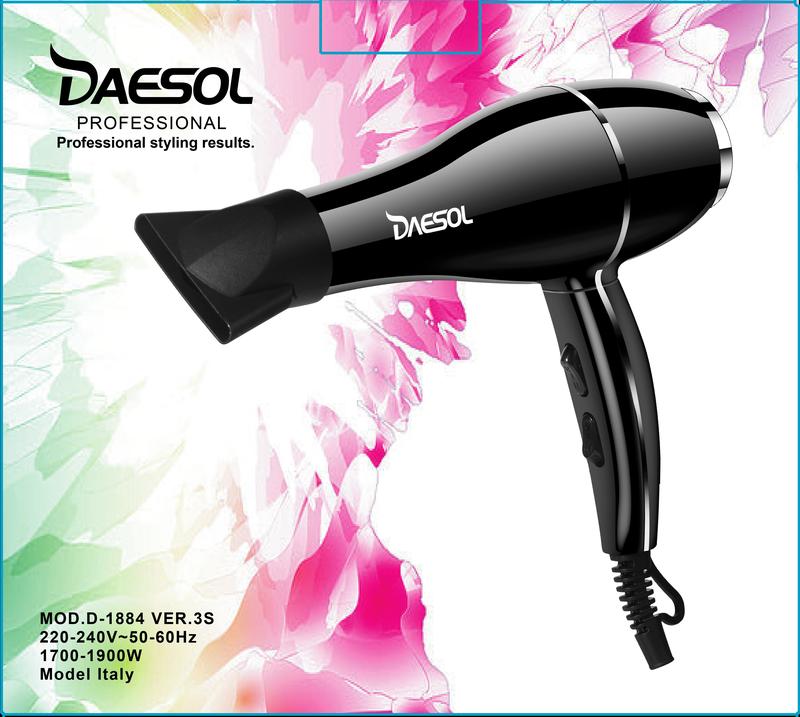 DAESOL High-power hair dryer hair salon hotel household quick-drying ...