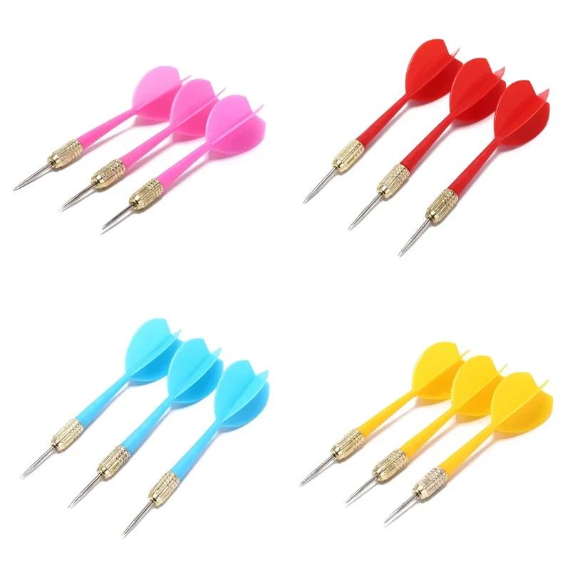 3 p/lot Colorful Plastic Darts Throw Indoor Games Sports Entertainment ...