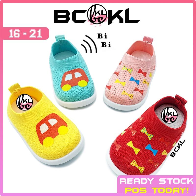 [Bckl] Baby's bus & ribbon Bibi sound toddler Cartoon shoes - TikTok ...