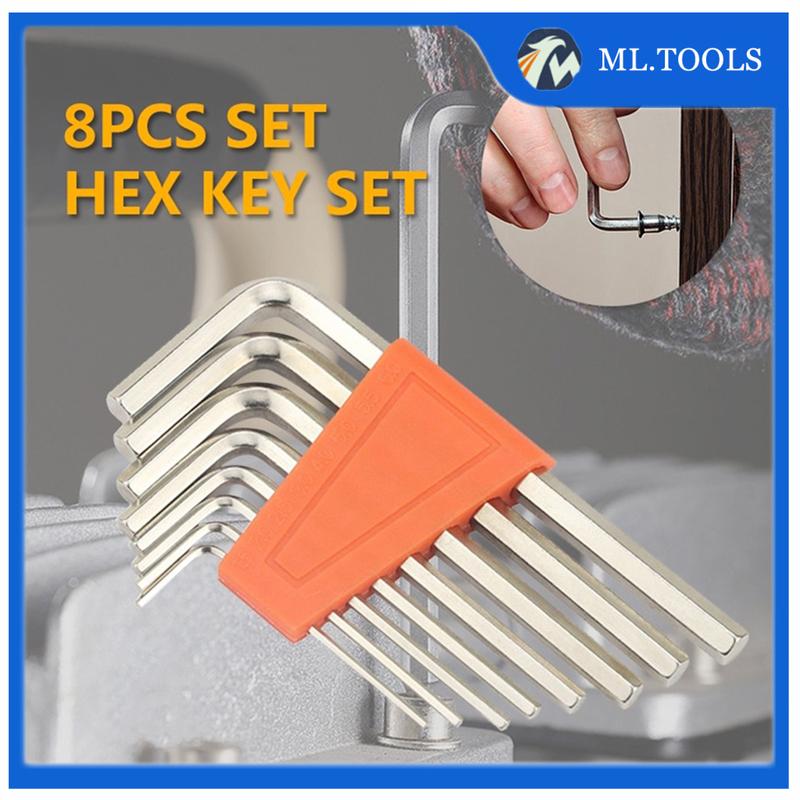 8PCS SET/HEX KEY SET High-Quality Hex Wrench Screwdriver Han - TikTok ...