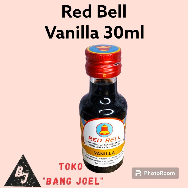 Red Bell Vanilla 30ML / Redbell Perisa dan Pewarna Makanan Halal ...