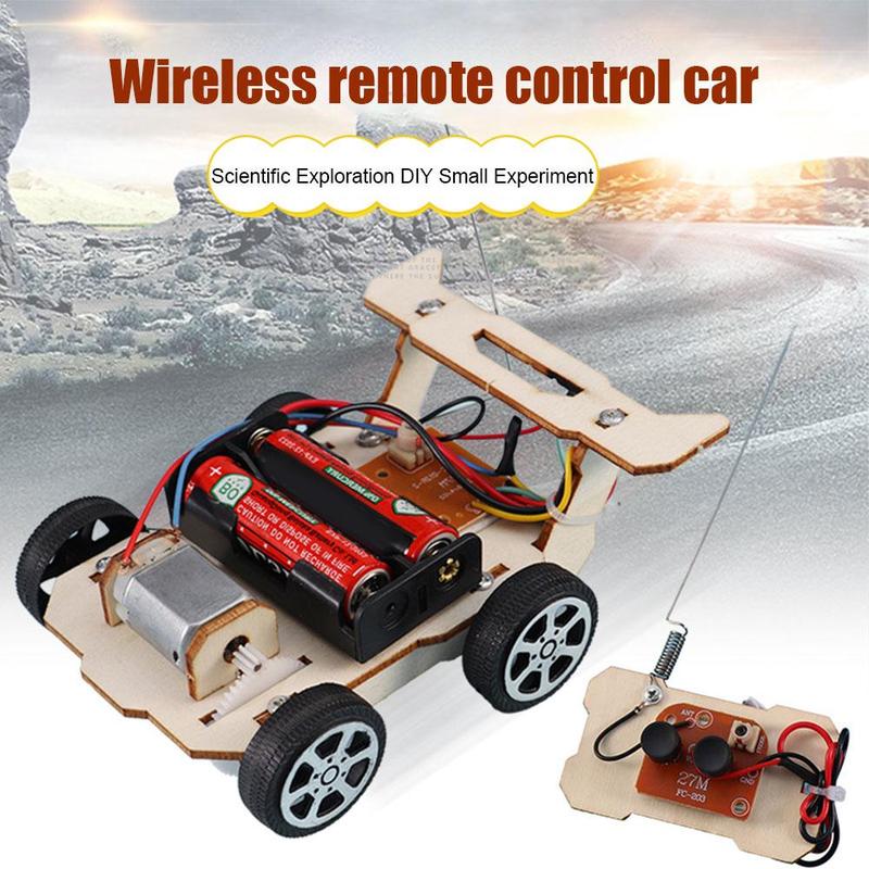 DIY Remote Control Car Children's Science Experiment Remote And ...