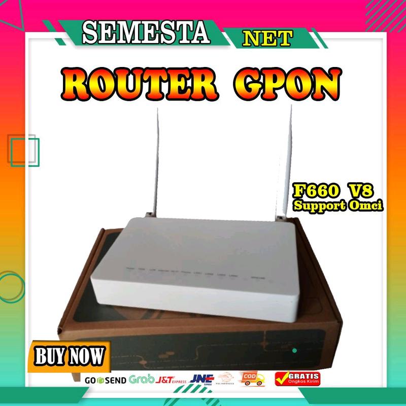 [Plus Box] Modem Gpon F660 v8 Router Support Omci port biru - Shop ...