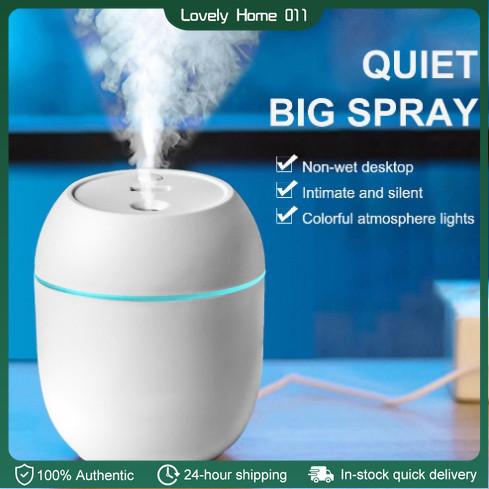 3 In 1 Ultrasonic Air Humidifier 200Ml Essential Oil Aroma Diffuser ...
