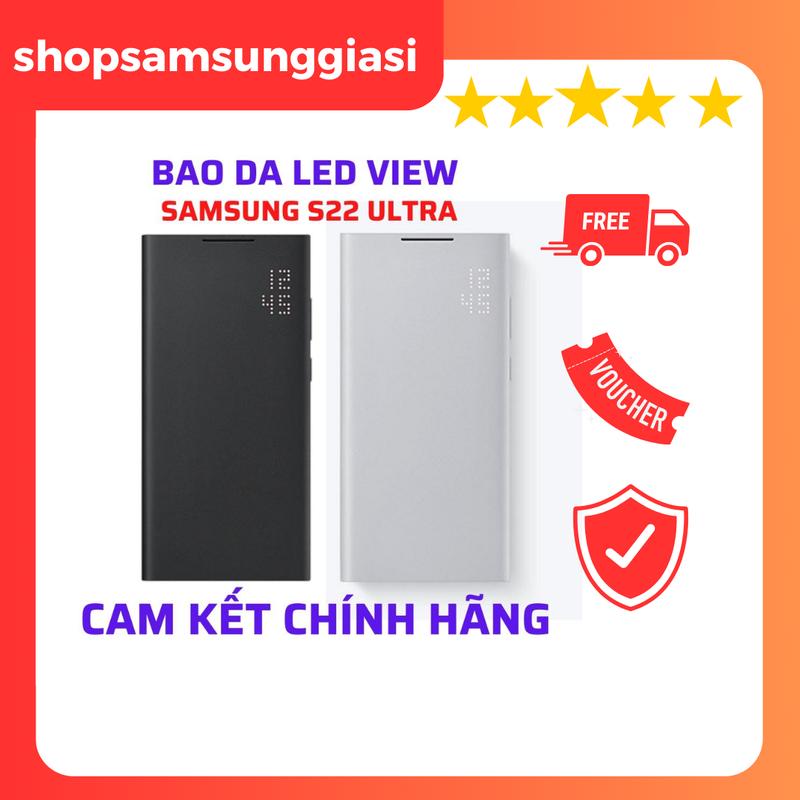 Phụ Kiện Bao Da Led View Samsung Galaxy S22 Ultra, màn hình - TikTok ...