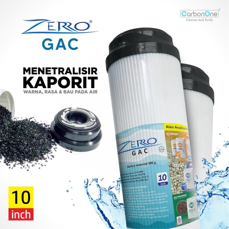 ZERRO GAC 10" Filter Air GAC Granular - Shop | Tokopedia