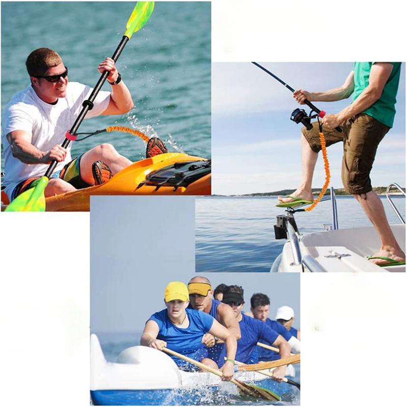 Boat Paddle Elastic Leash Kayak Paddle Leash For Surfing - TikTok Shop ...