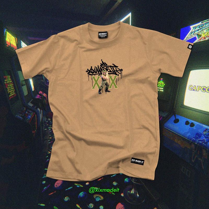 xix made it / GUILE CAPCOM COLLECTIONS TSHIRT DESIGN - TikTok Shop ...