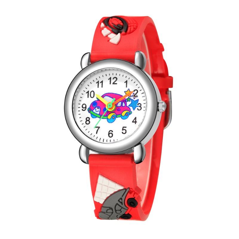 New Children's Watch Cute Colorful Car Pattern Quartz Watch - TikTok ...
