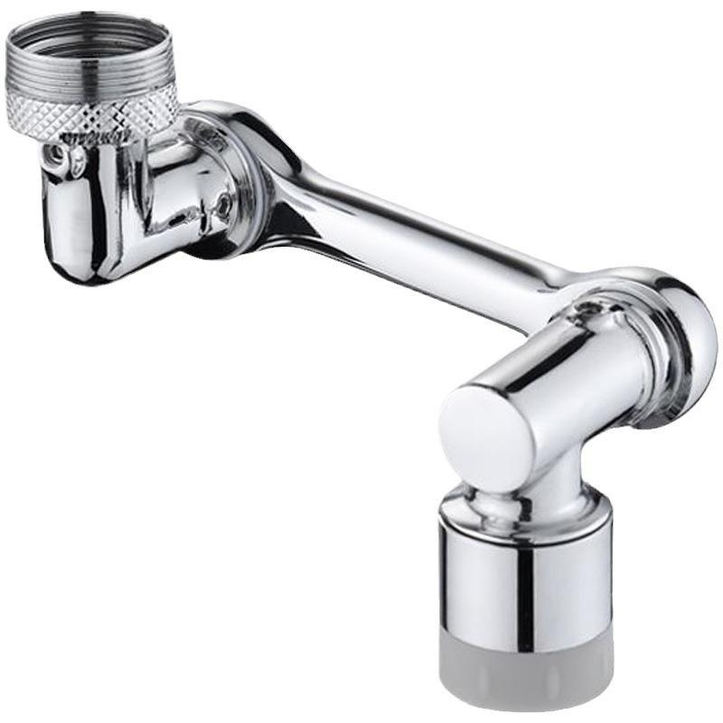 Wash basin universal faucet brass mechanical arm rotatable bathroom ...