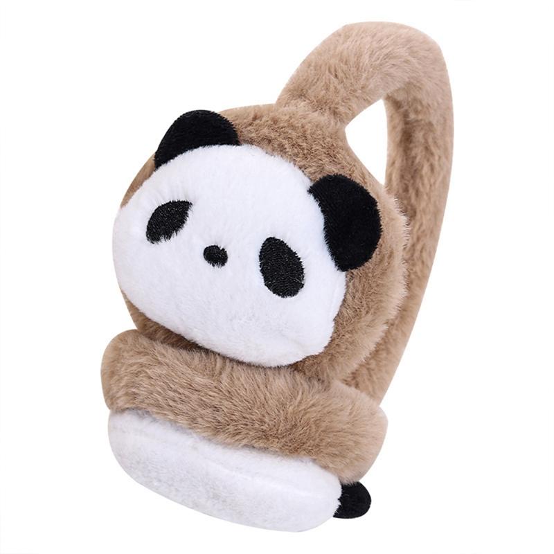 Cute Cartoon Panda Earmuffs Outdoor Sports Thicken Ear Muffs - TikTok ...