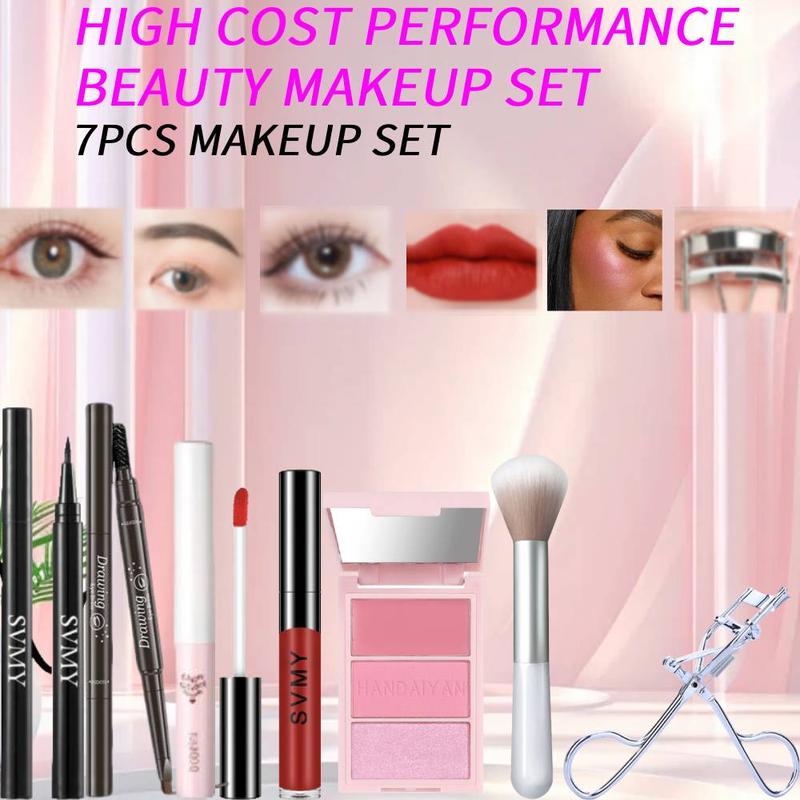 [7PCS Makeup Set]HANDAIYAN Natural Brightening Matte Transparent ...