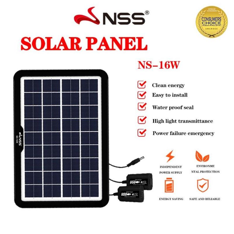 NSS 16W Multi-Function Solar Panel Charger - High-Efficiency - TikTok ...