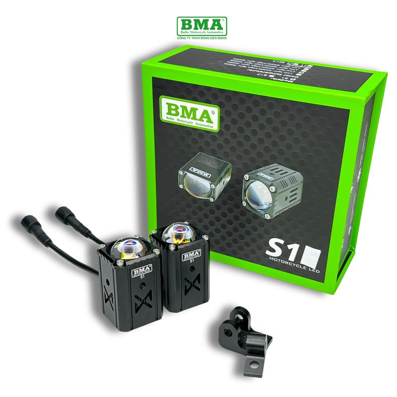 [Hàng Cao Cấp] Đèn LED Trợ Sáng Bi Cầu Mini S1 BMA - 25W 3 Chế - TikTok ...
