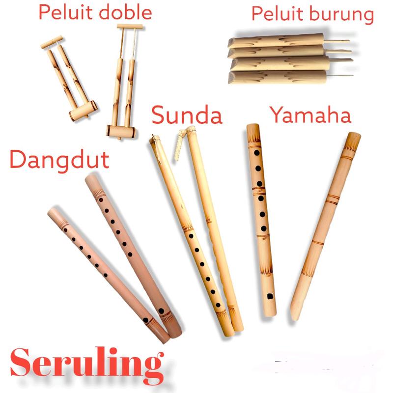 Mainan Anak Alat Musik tradisional Seruling Bambu Sunda - Shop | Tokopedia