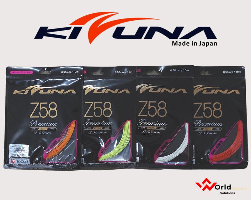 KIZUNA Z58 PREMIUM GAUGE Badminton String (100%original) - TikTok Shop ...
