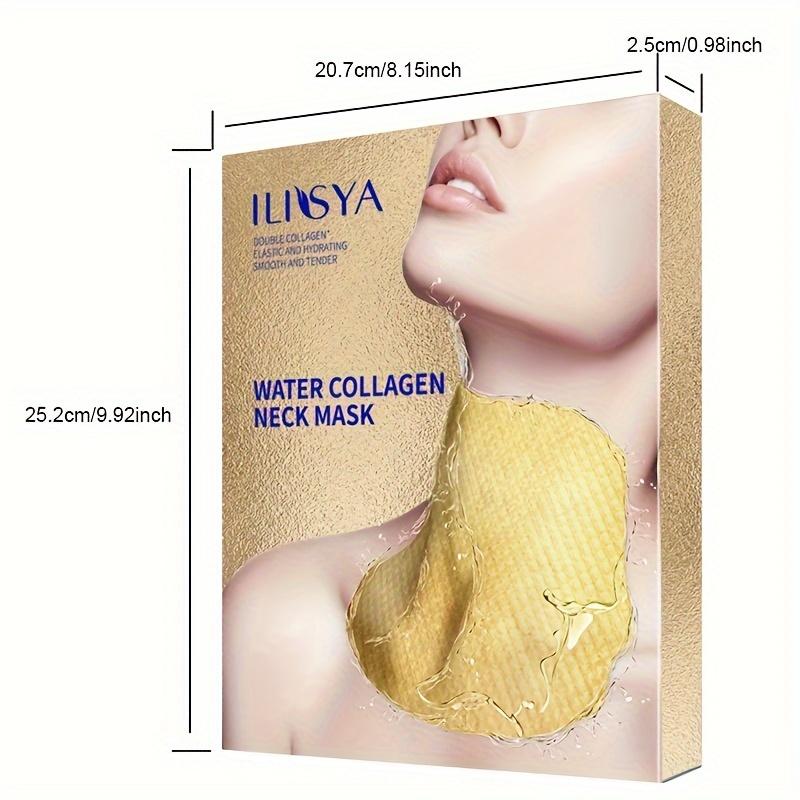 ILISYA Water Collagen Golden Neck Mask Effectively Moisturizes ...