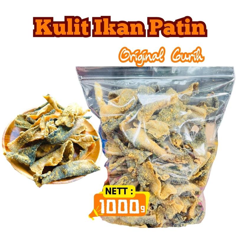 KERUPUK KULIT IKAN PATIN PREMIUM KHAS MEDAN 1000 GRAM / 1 KG - Shop ...