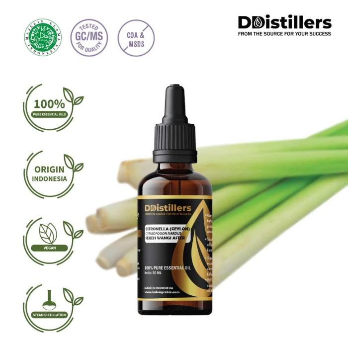 Jual Citronella Ceylon / Sereh Wangi Aster Essential Oil Pure 100%, 50 ...