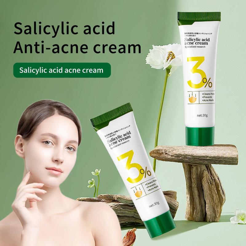 【Salicylic Acid Acne Cream】|Quick Acne|Anti-Inflammation|Reduce ...