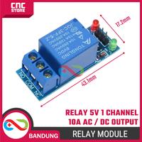 Jual RELAY 5V 1 CHANNEL OUTPUT 250VAC 30VDC 10A MODULE FOR ARDUINO UNO ...